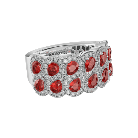 April Design Ruby Jewelry Ring - Zomorodi Jewelry Inc