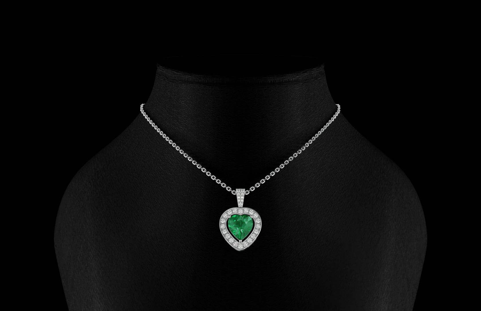 Gilson-synthetic emerald - Zomorodi Jewelry Inc